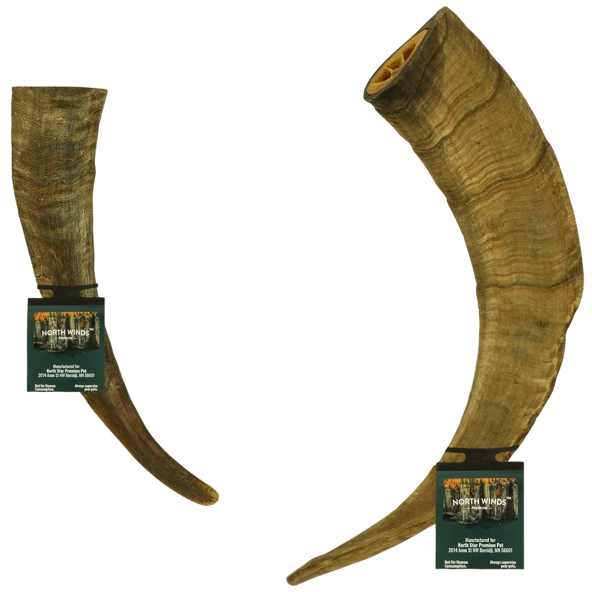North Winds Premium Uplander Goat Horns – My Pets Plus