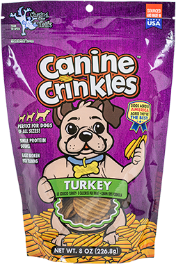 Chasing Our Tails Canine Crinkles Turkey Dog Treats, 8 OZ. – My Pets Plus