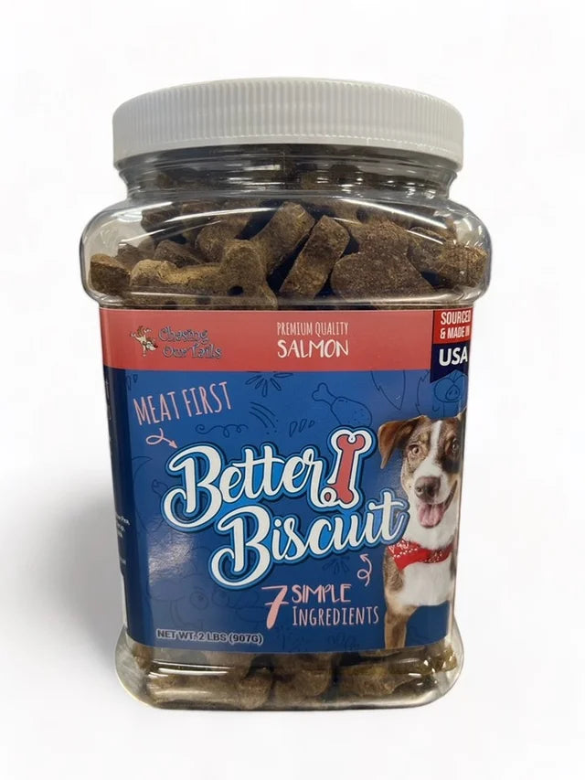 Chasing Our Tails Better Biscuit Salmon Dog Treats, 2 LB. – My Pets Plus